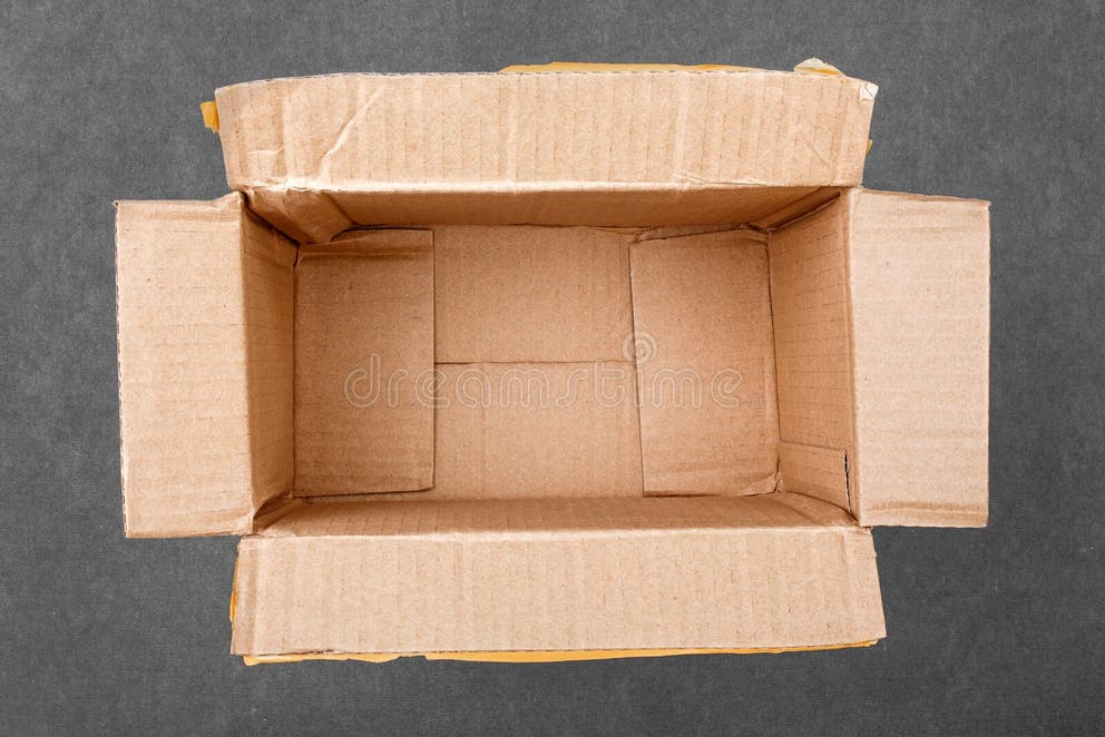 Open box for things stock image. Image of karton, cargo - 140729801