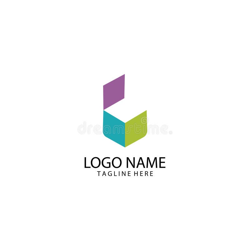 Open Box Colour Logo Design Vector Stock Vector - Illustration of ...