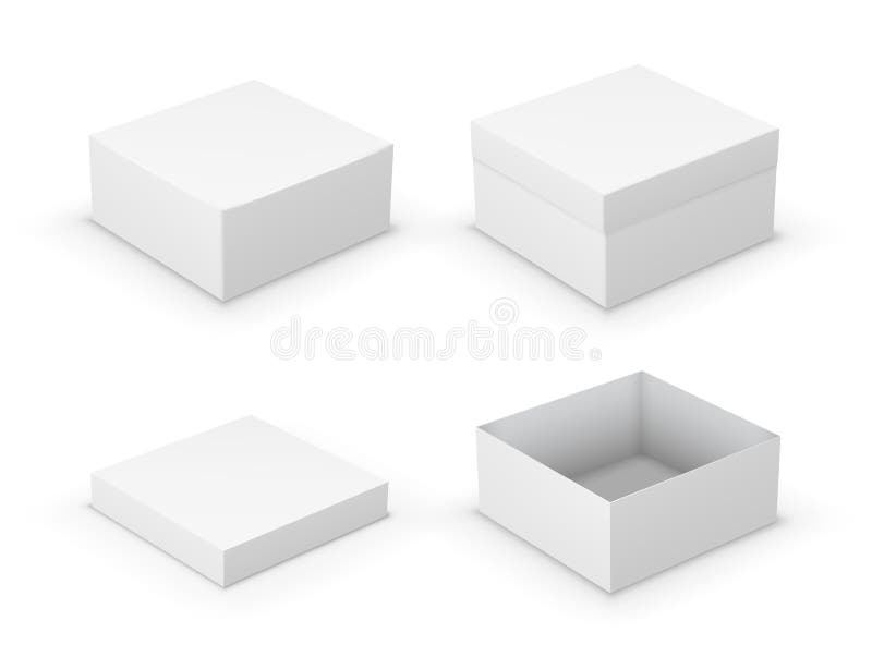 Open boxes stock vector. Illustration of element, packaging - 54064118