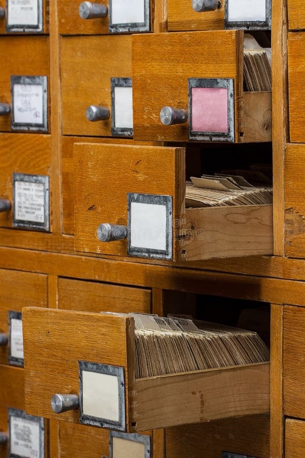 Open Boxes in the Old Archive Stock Photo - Image of education, storage ...