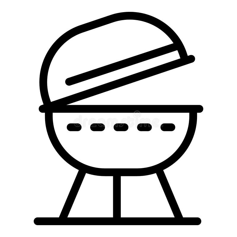 Brazier Equipment Line Icon Vector Symbol Illustration Stock Vector ...