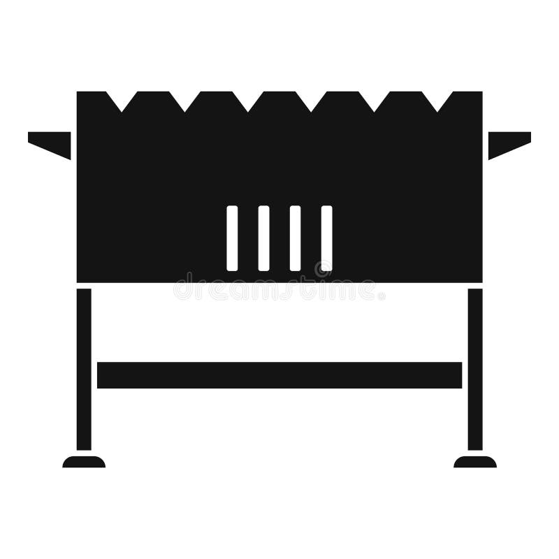 Open Brazier Icon, Simple Style Stock Vector - Illustration of concept ...