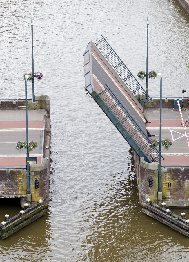 Open Bridge in the Netherlands Stock Image - Image of tree, motion ...