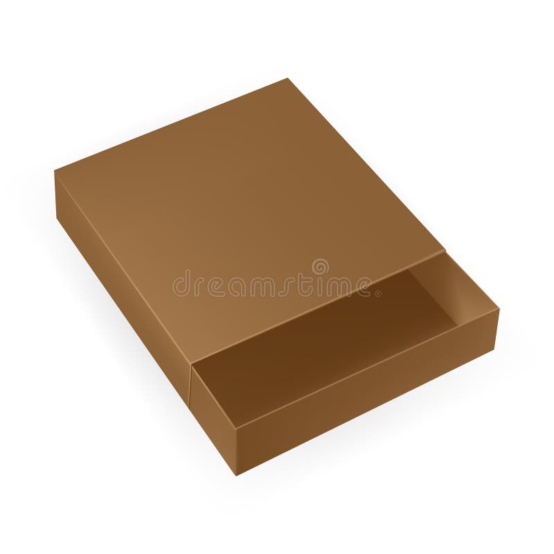Top View Open Brown Packaging Box Stock Illustrations – 606 Top View ...