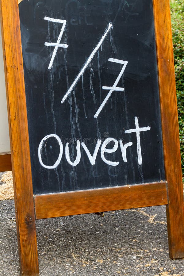 Ouvert Sign Stock Photos - Free & Royalty-Free Stock Photos from Dreamstime
