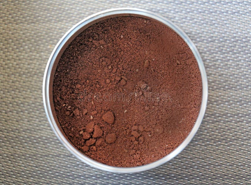 Open can of coffee stock image. Image of beverage, food - 182190839