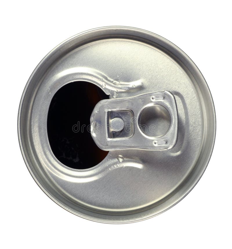 Open Can Top stock photo. Image of closeup, drink, open - 5790418