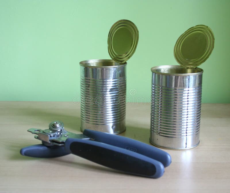 Open cans stock photo. Image of detail, eating, recycling - 22605846