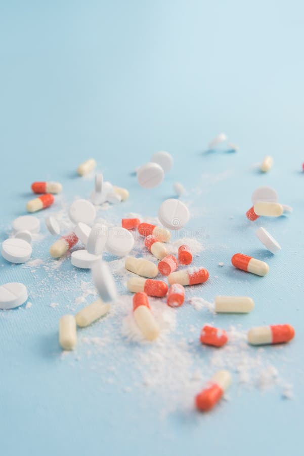 Open Capsule with Medication Stock Photo - Image of medicine, cure ...