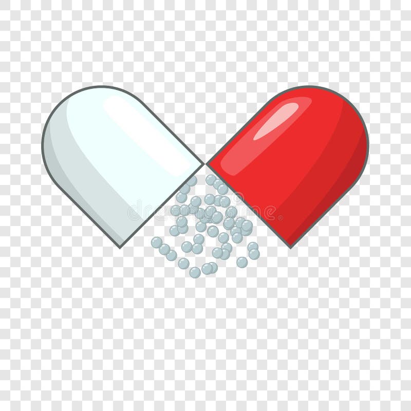 Open Capsule Pill Icon, Cartoon Style Stock Vector - Illustration of ... Open Capsule Pill Icon, Cartoon Style Stock Vector - Illustration of ...