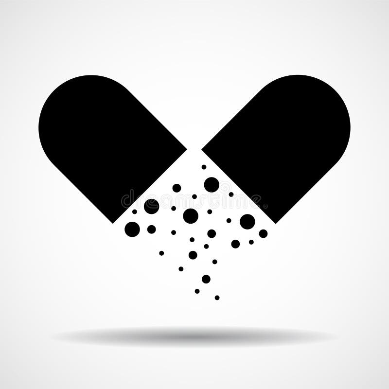Open Pill Capsule Icon Stock Illustrations – 536 Open Pill Capsule Icon ...