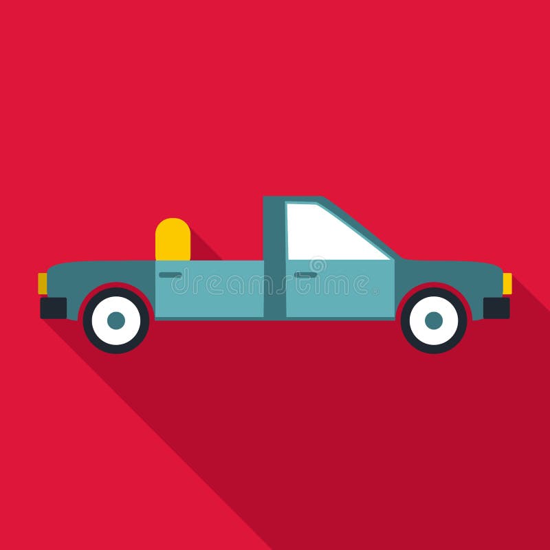 Open car icon, flat style stock vector. Illustration of sport - 83131246