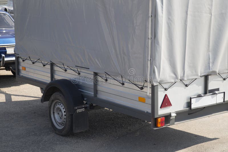 Open Car Trailer.Sale and Rental of Trailers for Cargo Transportation ...