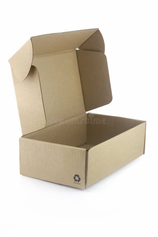 Open Box stock photo. Image of giftbox, shipping, courier - 57178