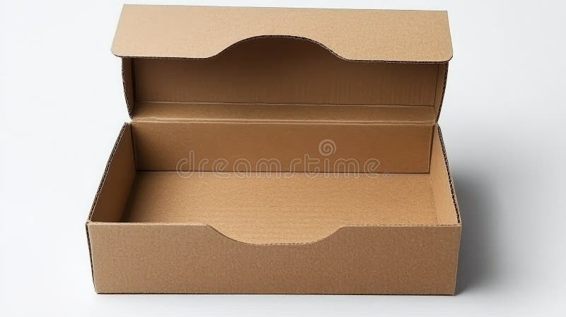 Open Cardboard Box Corrugated Packaging Shipping Storage Solutions ...