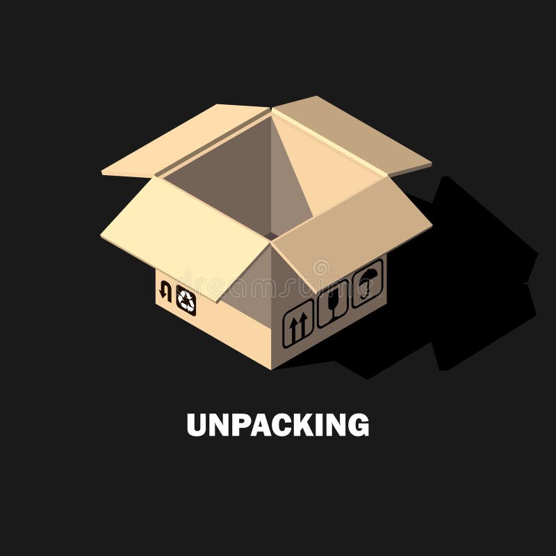 Unpacking Box Stock Illustrations – 934 Unpacking Box Stock ...