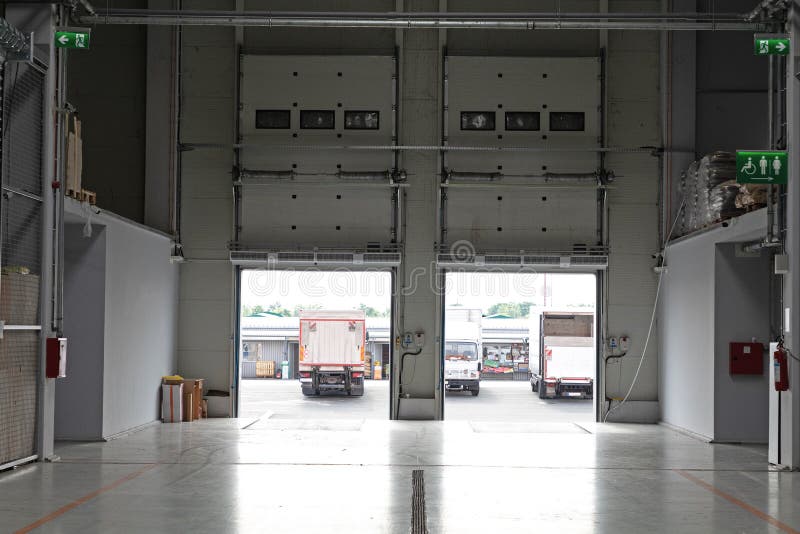 Open Cargo Bay stock photo. Image of access, industrial - 178217788