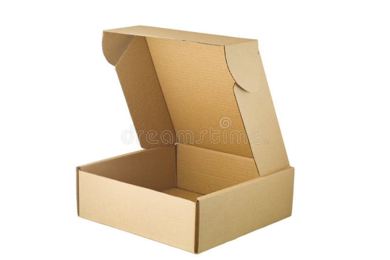 An open carton stock photo. Image of gift, packaging, packet - 8591016