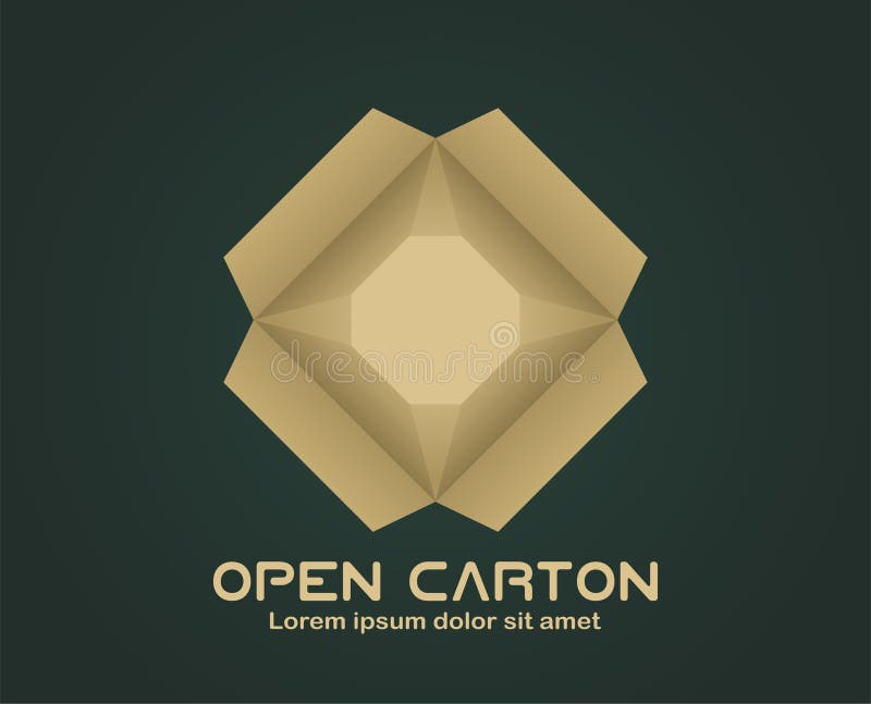 Open carton stock vector. Illustration of interface, empty - 42687616