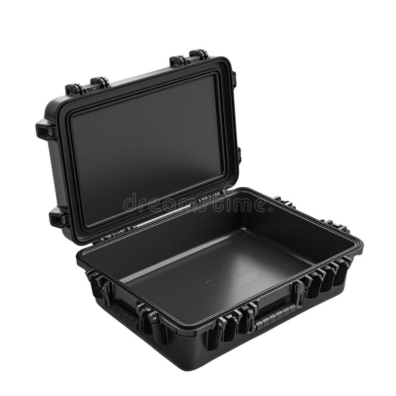 Open Case stock image. Illustration of clasp, hardcase - 348881545