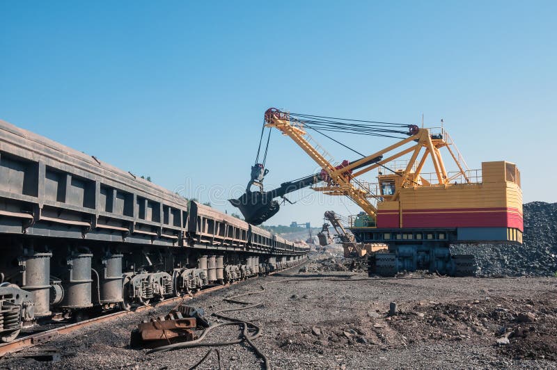 Excavator Wagons Stock Photos - Free & Royalty-Free Stock Photos from ...