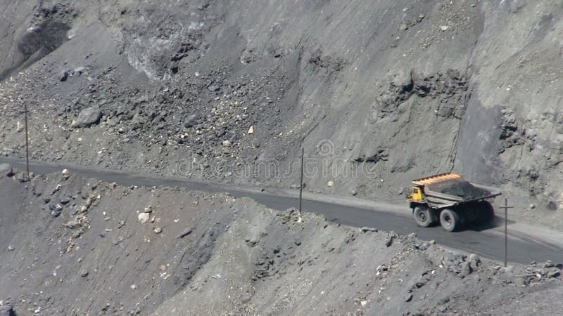 Open cast mine stock footage. Video of resources, layered - 91053346