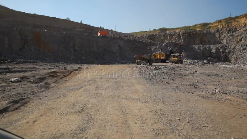 Open Cast Mine. Mining Industry. Stone Quarrying. Quarry for the ...