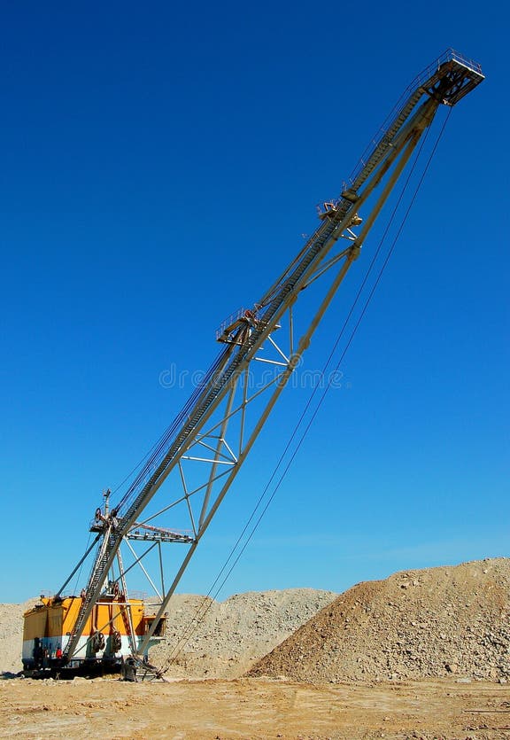 Open cast mining stock photo. Image of stone, open, dragline - 5849674