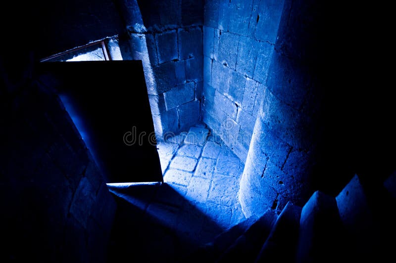 Open Castle Door stock photo. Image of dark, light, gate - 56426206