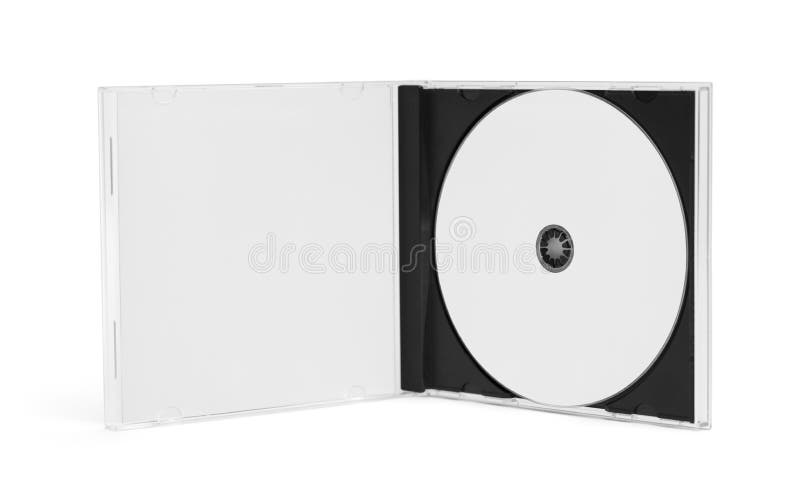 Open CD Case stock photo. Image of isolated, horizontal - 40242546