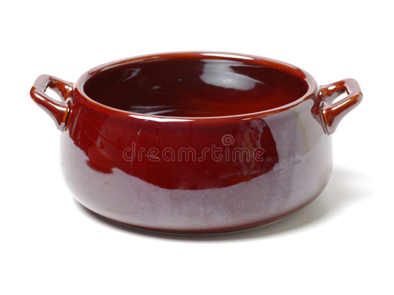 Open ceramic pot stock photo. Image of baking, ceramic - 132145992