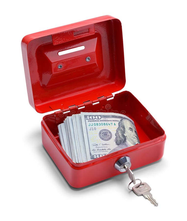 Open Change Box and Money stock image. Image of money - 114590403