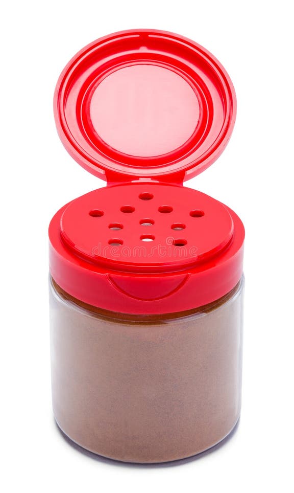 Open Cinnamon Spice Can stock image. Image of container - 254862157