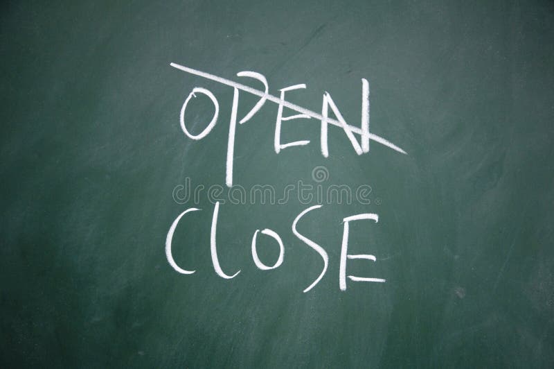 Open and close choice stock image. Image of stress, board - 24781551