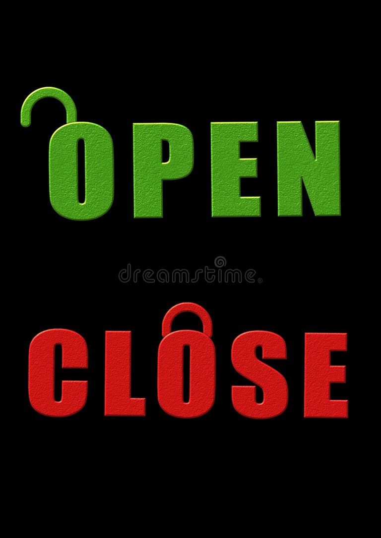 Open Close Sign Board Stock Illustrations – 3,248 Open Close Sign Board ...