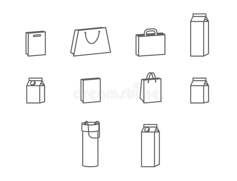 Open and closed box icons stock vector. Illustration of gift - 49162508