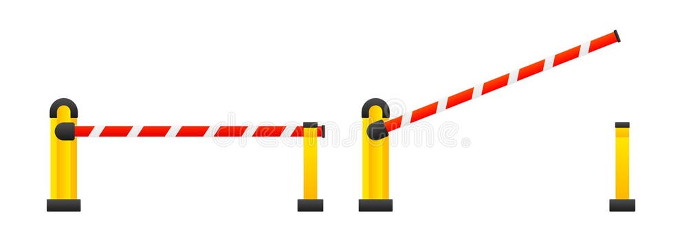 Parking Open Barrier Stock Illustrations – 550 Parking Open Barrier ...