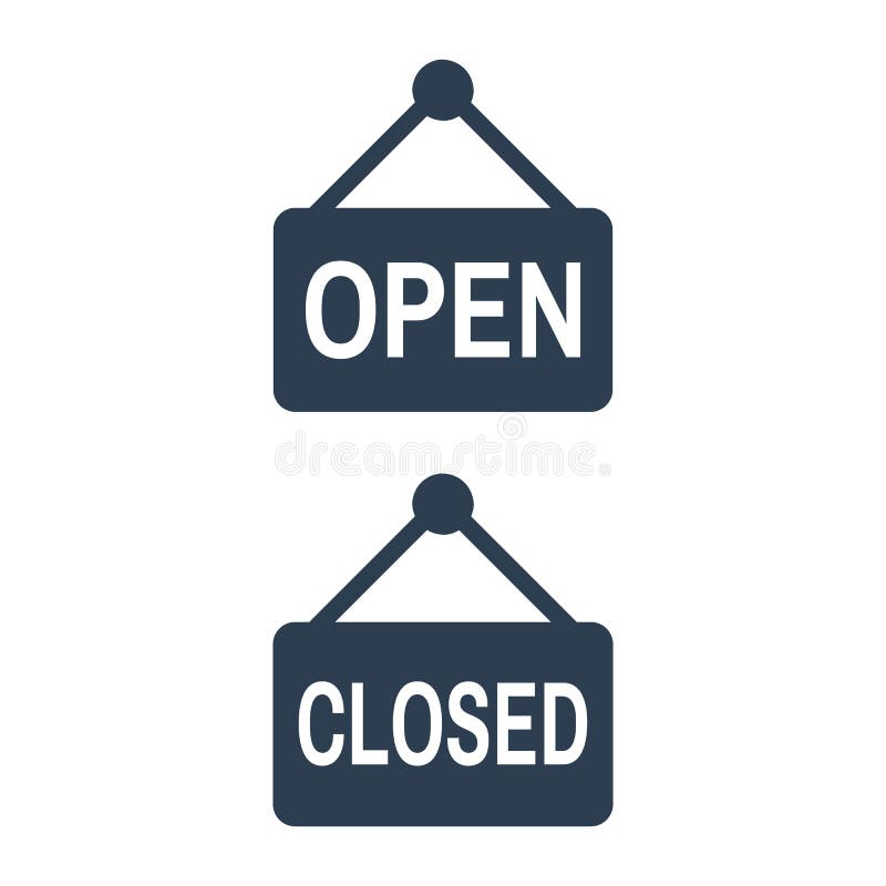Open Closed Icon Stock Illustrations – 16,997 Open Closed Icon Stock ...