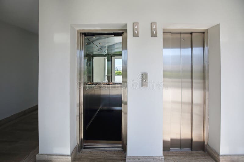 Two Open Lifts Cabin Stock Photos - Free & Royalty-Free Stock Photos ...