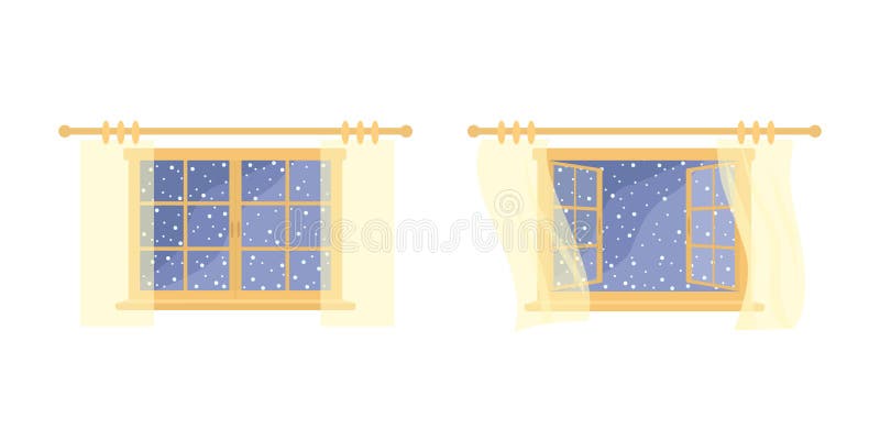 Cartoon Window Open Close Stock Illustrations – 386 Cartoon Window Open ...