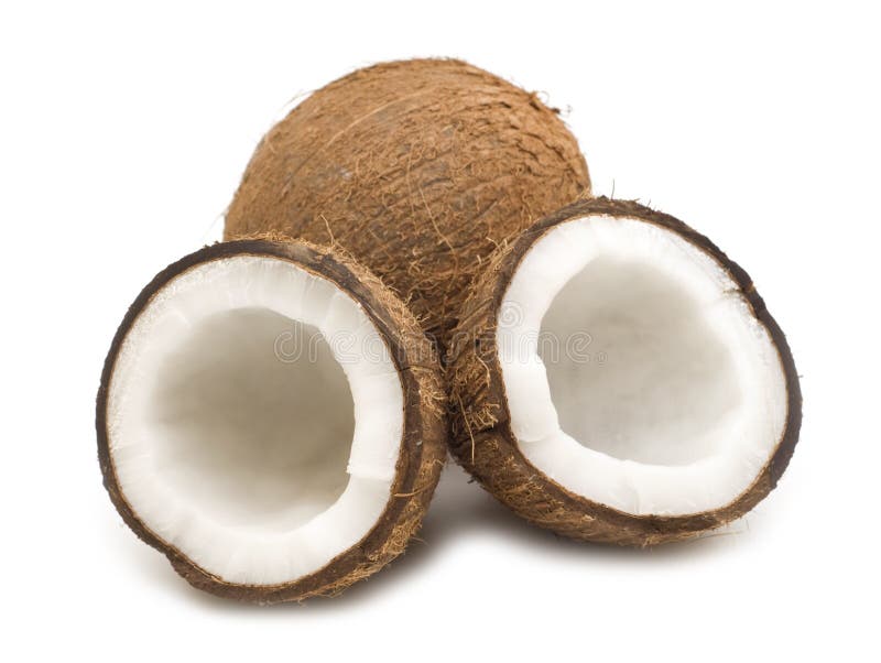 Open coconut stock photo. Image of shape, exotic, shell - 6958892