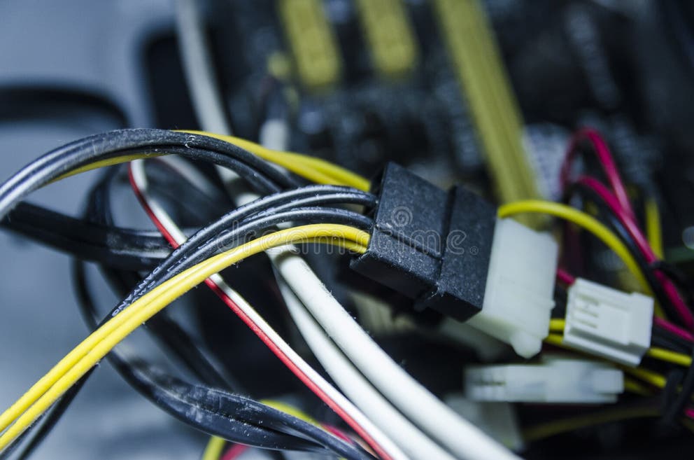 Open Computer Power Supply Unit with Dust Stock Photo - Image of ...