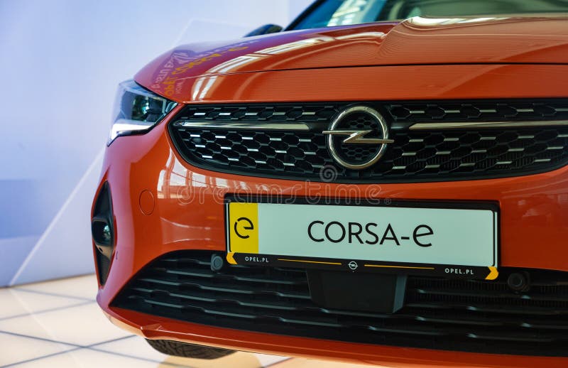 Open Corsa-E editorial photo. Image of reflection, automotive - 196970756