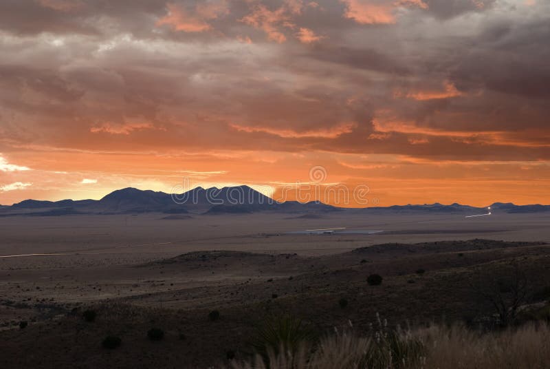 Open Country stock photo. Image of sunset, horizon, landscape - 7542874