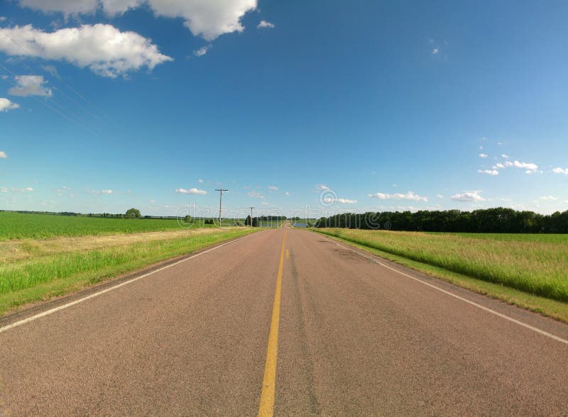 Open country road stock photo. Image of field, grass - 221997112