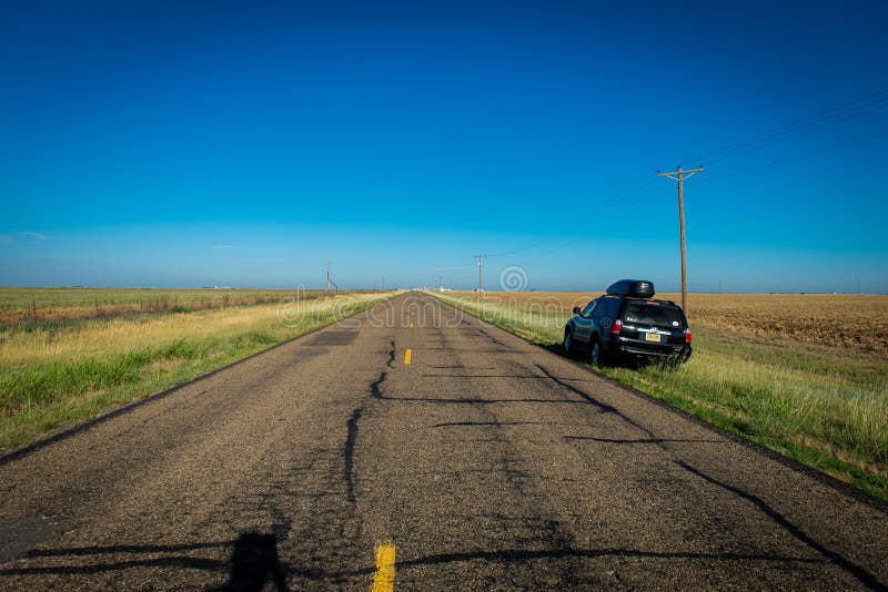 Open Country Road in America Stock Photo - Image of road, summer: 272602742