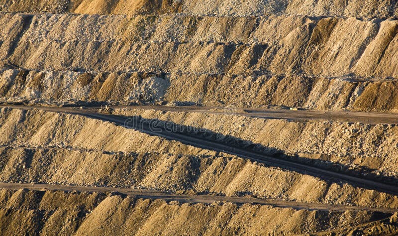 Open Cut Mining stock image. Image of mining, background - 15246209