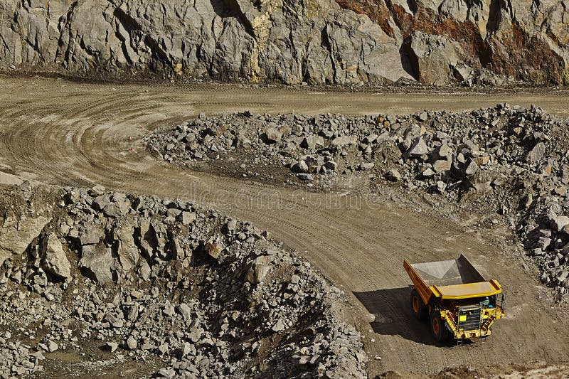 Open Cut mining equipment stock photo. Image of resource - 95225030