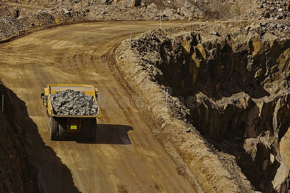 Open Cut mining equipment stock image. Image of truck - 95225255