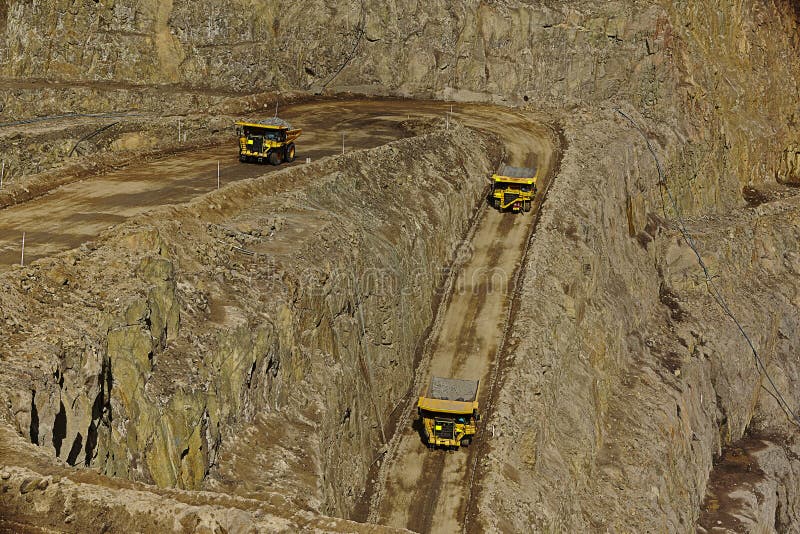 Open Cut mining equipment stock image. Image of industry - 95225137